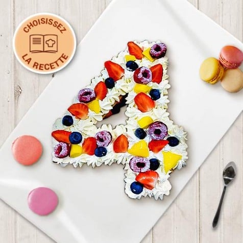 Number Cakes : gâteaux en chiffre ou forme - Carrefour Traiteur